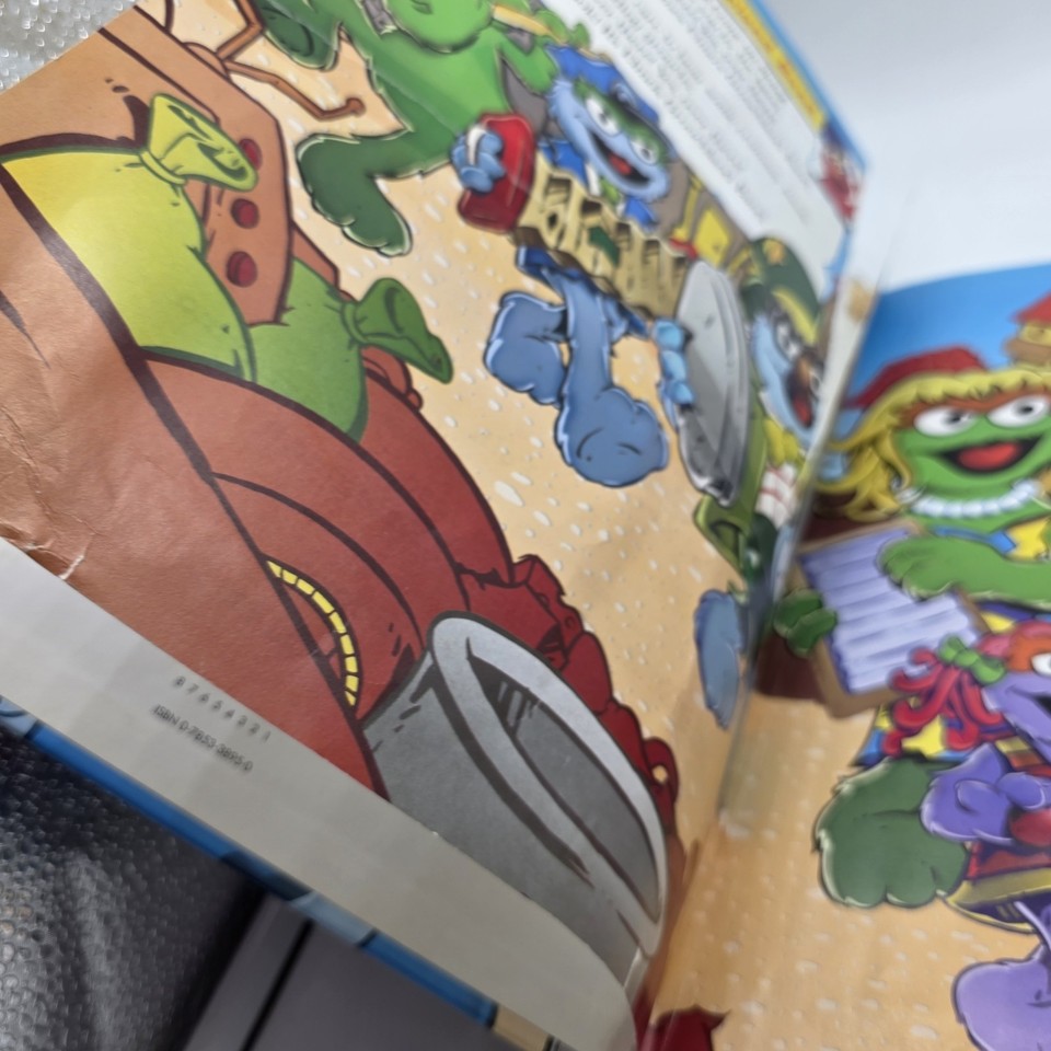 *READ Ripped* Vtg Elmo In Grouchland Play A Song Book 1999 Works New ...