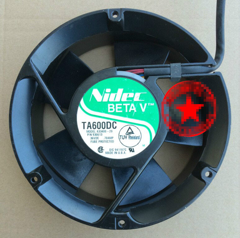 1PC NIDEC TA600DC cooling fan A33400-29 36V .70A cooling fan | eBay