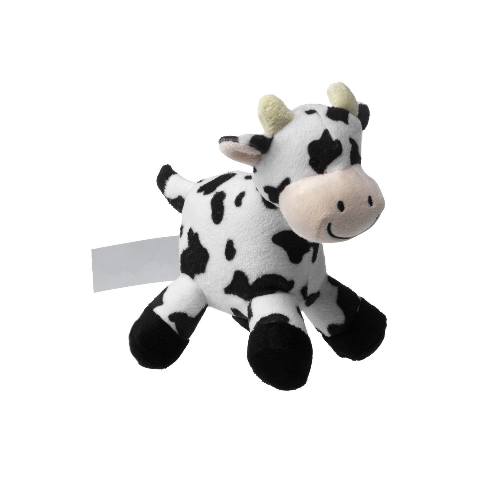 Cow Plush Teddy Black and White Kids Farm Animal Soft Newborn Baby ...