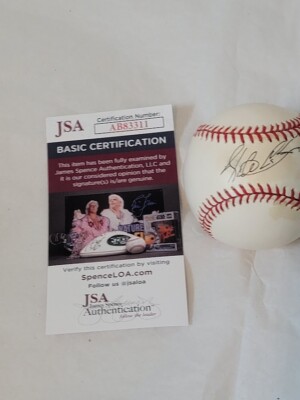 Rico Carty Milwaukee Braves signed Autographed Baseball JSA COA | eBay