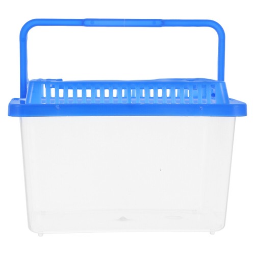 Portable Fish Tank with Lid Small Travel Tanks Child Mini Plastic ...