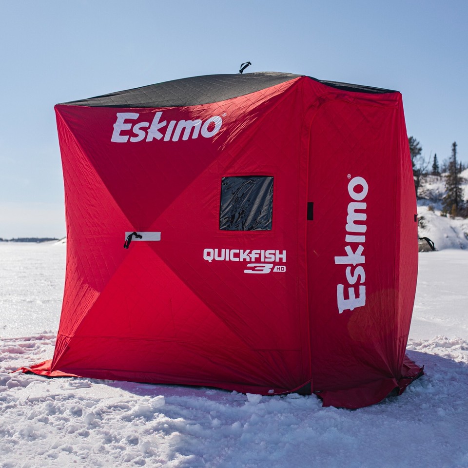 Eskimo® QuickFish™ 3HD, Pop-Up Shelter, 3-Person, 46075 | eBay
