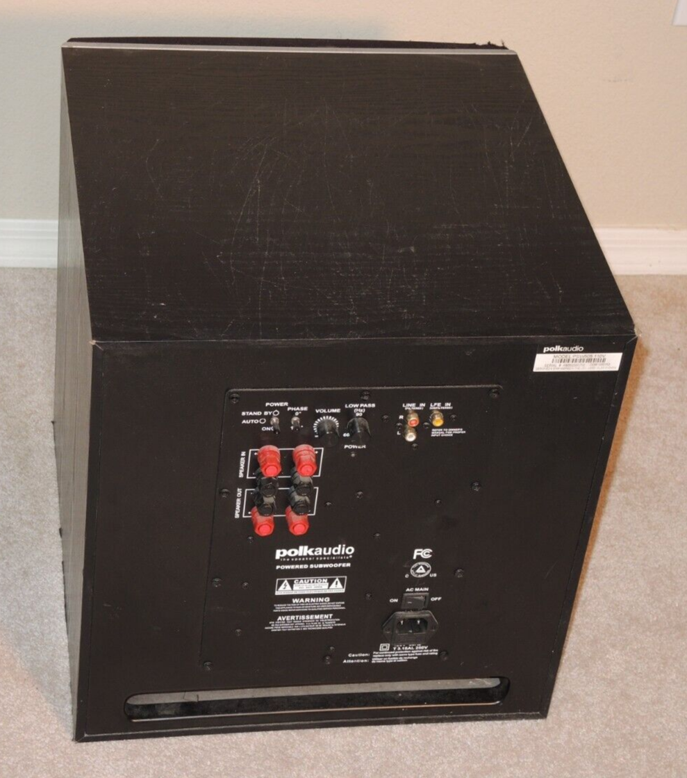 Polk PSW505 Powered Subwoofer for sale online | eBay