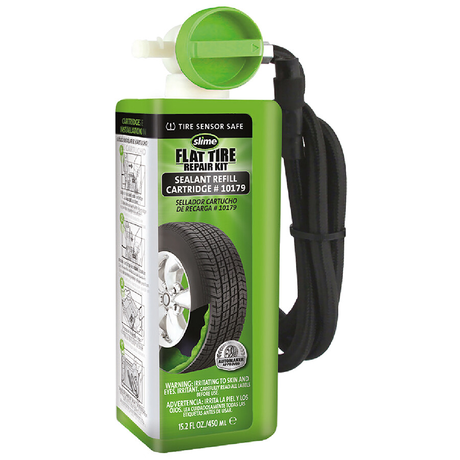Flat Tire Emergency Kit Slime Smart 2 Step Spair Plus Flat Tire Repair