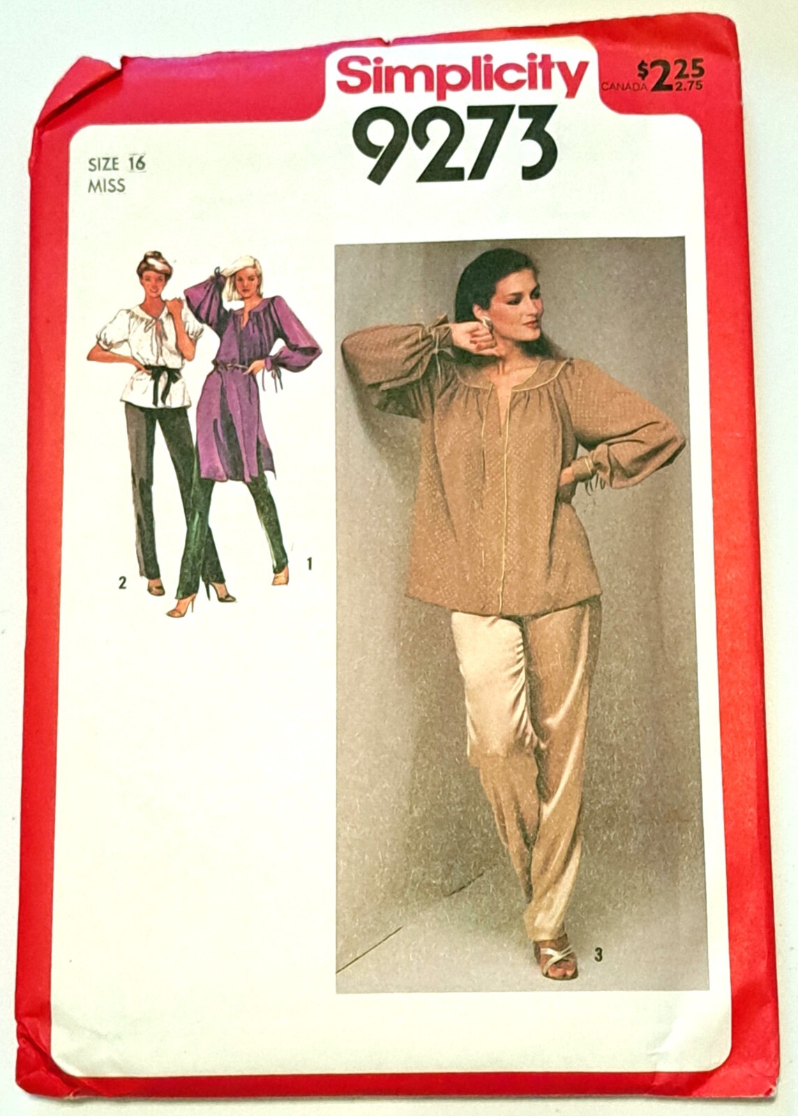 3 Patterns - Vogue 7850 Size 14, Simplicity 6116 & 9273 Size 16, all ...