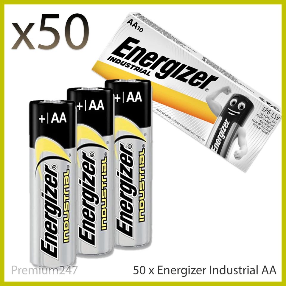 Energizer EN91 Volt AA Size Industrial Alkaline Battery,, 46% OFF
