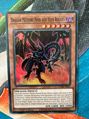 YUGIOH Dragon Météore Noir aux Yeux Rouges DUNE FR095 | eBay