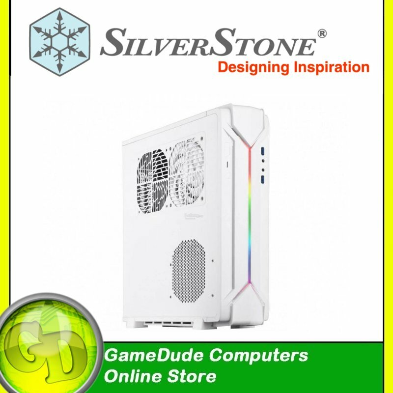SilverStone RAVEN SFF Small Case Mini DTX/ITX USB3.0 WHITE ARGB: SST ...