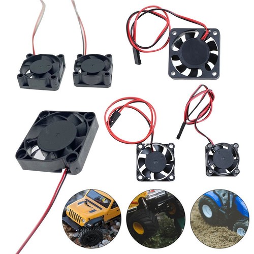 RC Model Parts 25MM 30MM 40MM Heat Dissipation 5V-7V 150A Cooling Fans ...