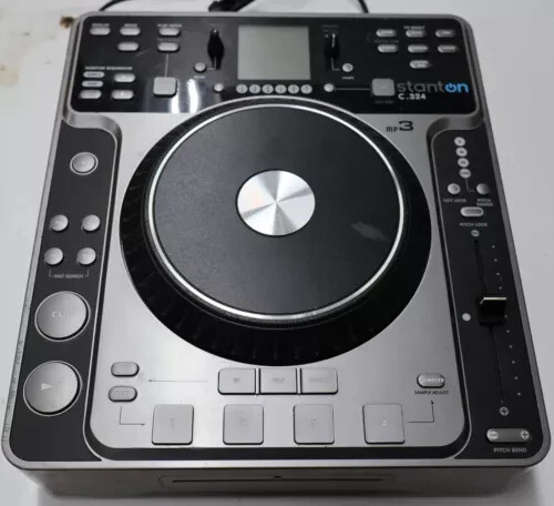 Stanton C.324 Tabletop DJ Turntable Mixer CD Player DOOR ISSUES FOR ...