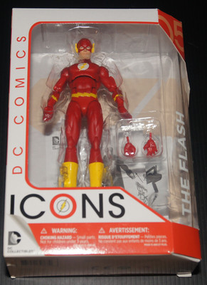 DC DIRECT ICONS FLASH COSMIC TREADMILL 6 INCH ACTION FIGURE MIB BARRY ...