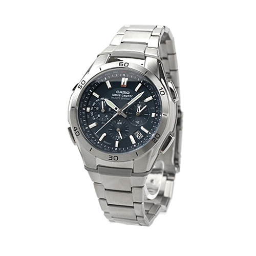 CASIO WAVE CEPTOR WVQ-M410DE-2A2JF Blue Dial Tough Solar Atomic Radio ...