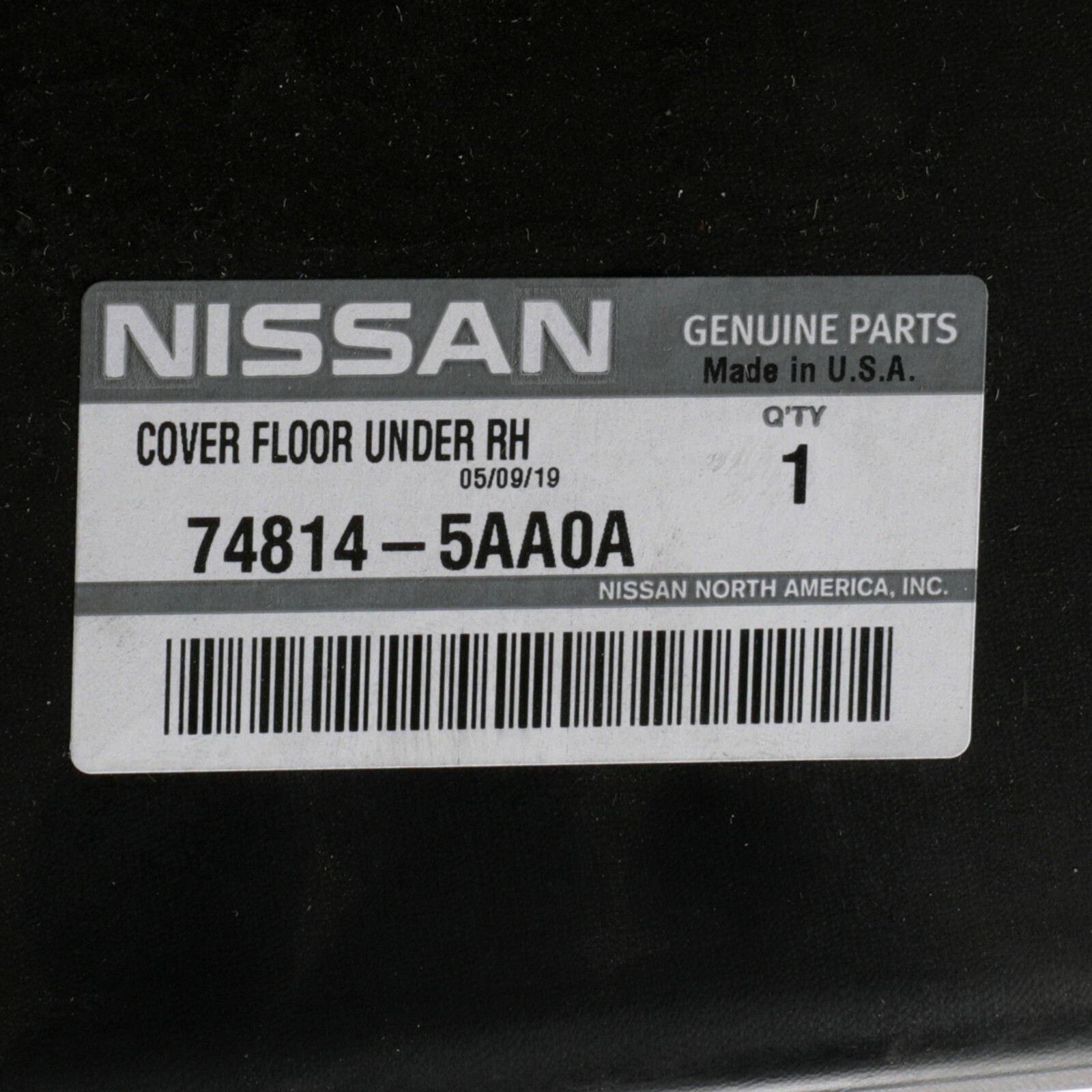 OEM NEW Genuine Nissan Front Right Under Cover 2015-2018 Murano 74814 ...