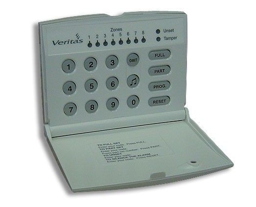 Texecom Veritas Burglar Alarm LED Keypad DCA-0001 | eBay UK