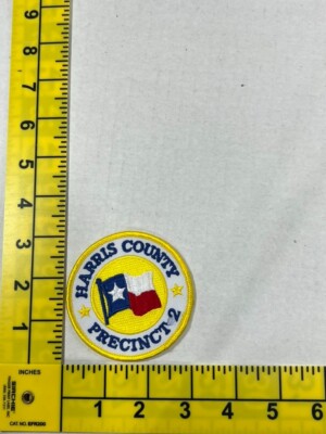 Harris County Texas Precinct 2 Patch | eBay