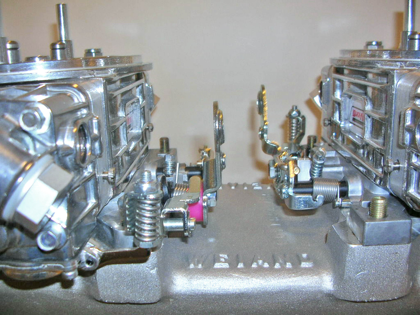 QUICK FUEL 650 CFM Dual Quad Carburetor 2X4 MECHANICAL SECONDARY ...