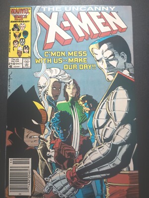 Uncanny X-Men #210 1st Cameo App Of The Marauders Very Fine Condition ...