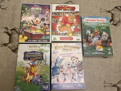 Kids preschoolers DVD bundle Sylvanian Families, Winnie the Pooh ...