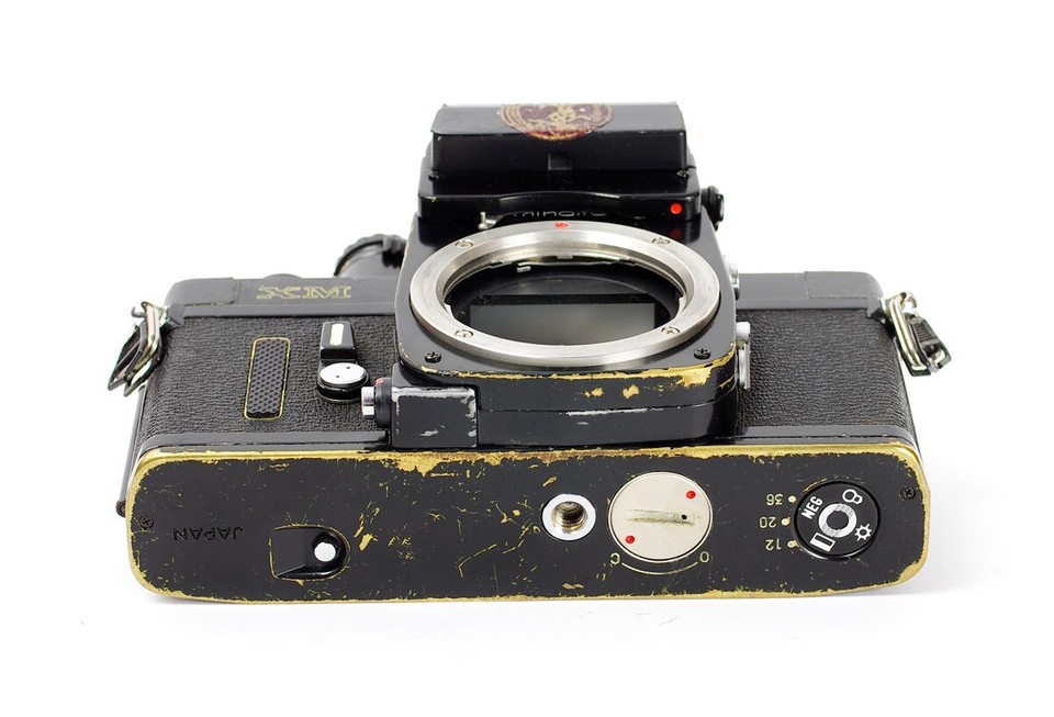 Minolta XM Black SLR 35mm Film Body Camera No.2127784 | eBay