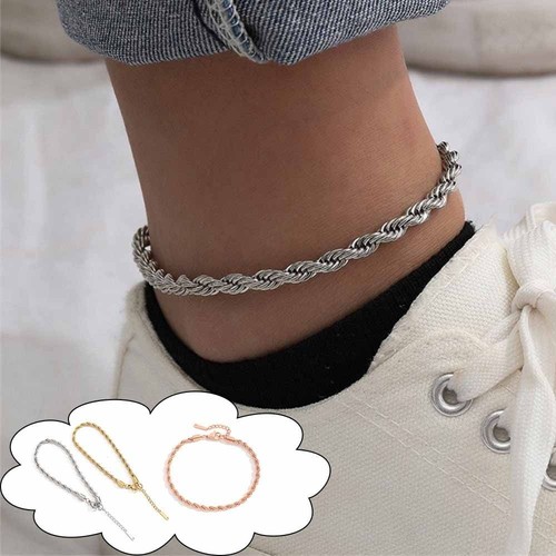 Stainless Steel Leg Chain Foot Jewelry Bracelet Gift Anklet | eBay