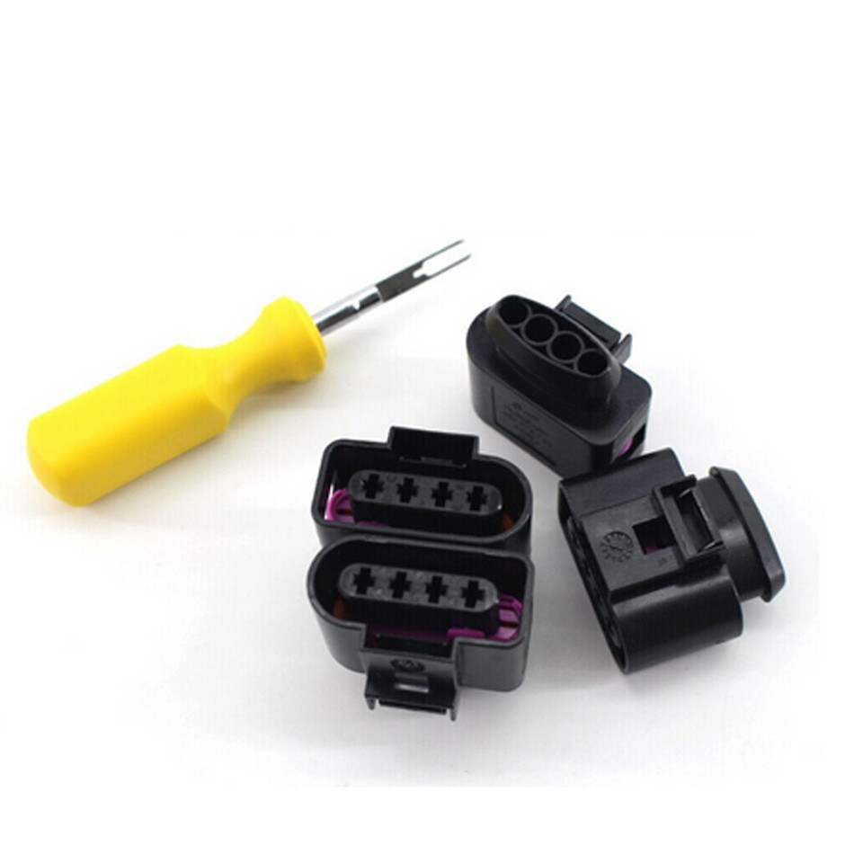 Ignition Coil Connector Repair Kit Harness Plug Wiring for Audi VW ...