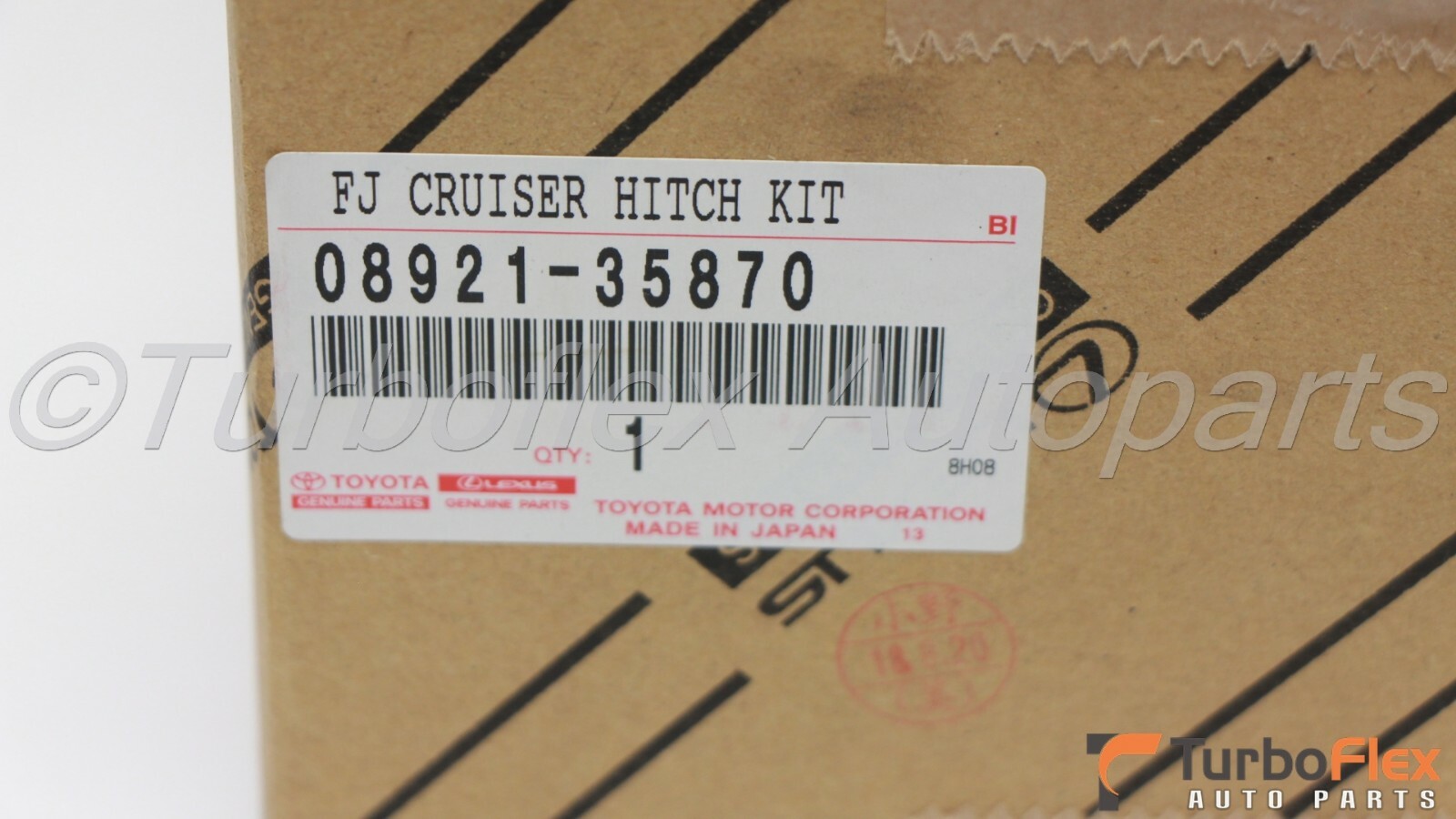 Toyota FJ Cruiser 2007-2014 Tow Hitch Wire Harness Kit Genuine 08921 ...