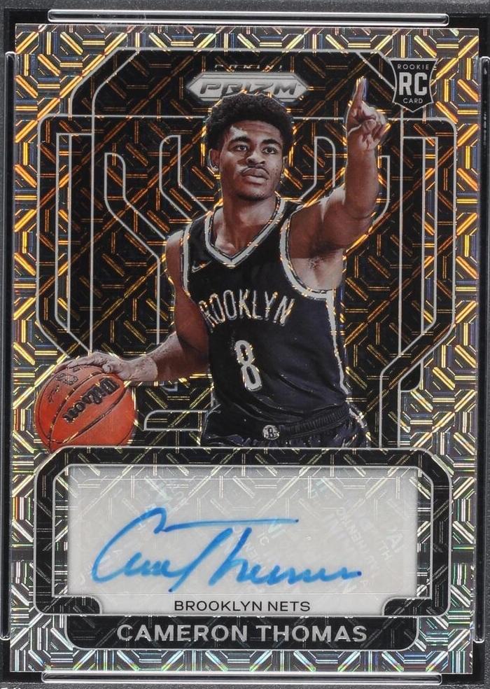 2021-22 Panini Prizm - Rookie Signatures Cameron Thomas #RS-CAM Mojo ...