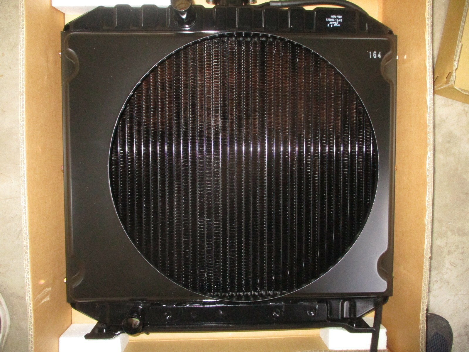 16296-72060 GENUINE OEM KUBOTA TRACTOR RADIATOR DENSO 122000-1641 | eBay
