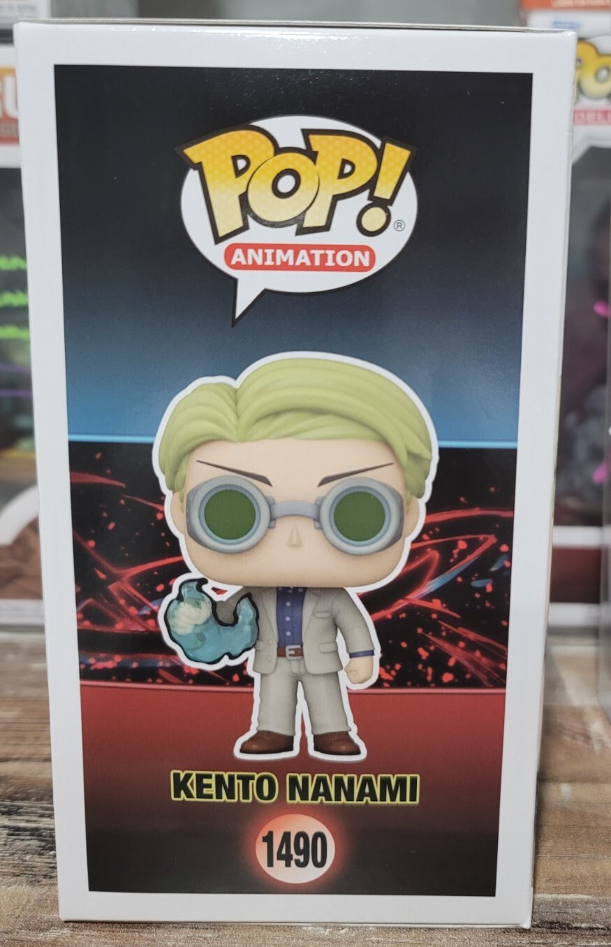 David Vincent Signed & Quoted Jujutsu Kaisen Kento Nanami 1490 Funko ...