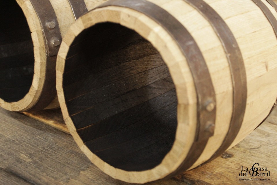 New Char Oak Aging Barrel Wooden Whiskey Barrel, Bourbon Wine Barrel ...
