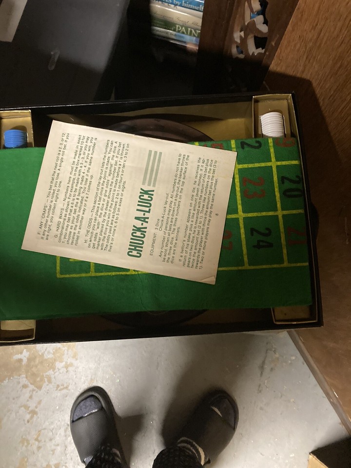 Vintage Pleasantime Mini Roulette Wheel Pacific Game | eBay