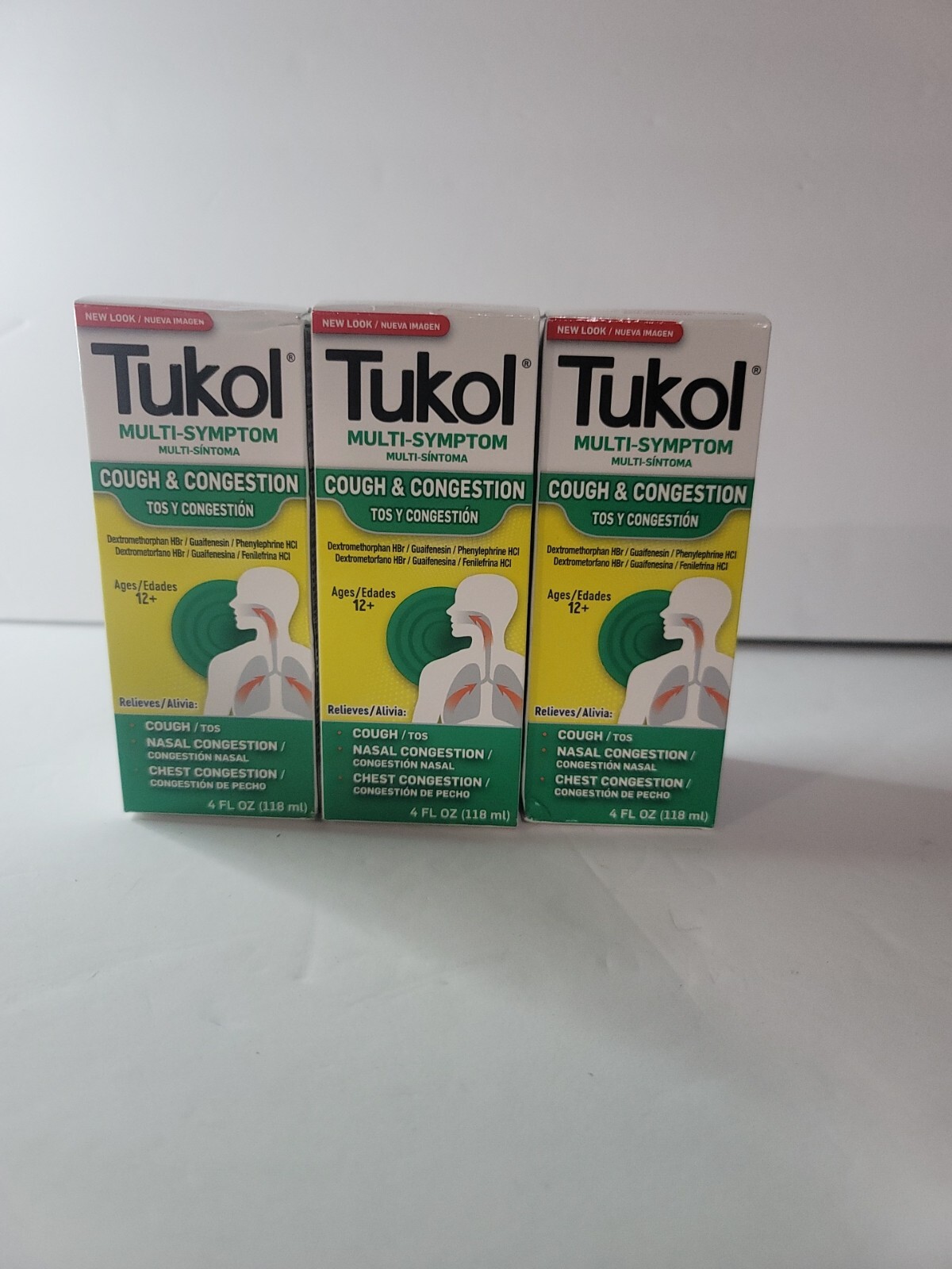 Tukol Multi Symptom Cold Relief Liquid Cough Congestion exp 06/25 ...