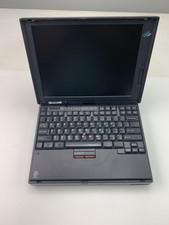 Vintage IBM ThinkPad 380xd Laptop Type 2635 Intel P2 @ 233 MHz 13.3 LCD ...