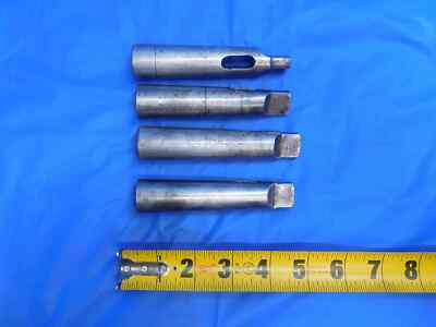 4pcs CTD MT#2 INSIDE TO MT#3 OUTSIDE MORSE TAPER ADAPTER REDUCER SLEEVE ...