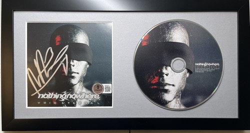 NOTHING NOWHERE SIGNED AUTOGRAPH VOID ETERNAL FRAMED CD DISPLAY BECKETT BAS COA | eBay
