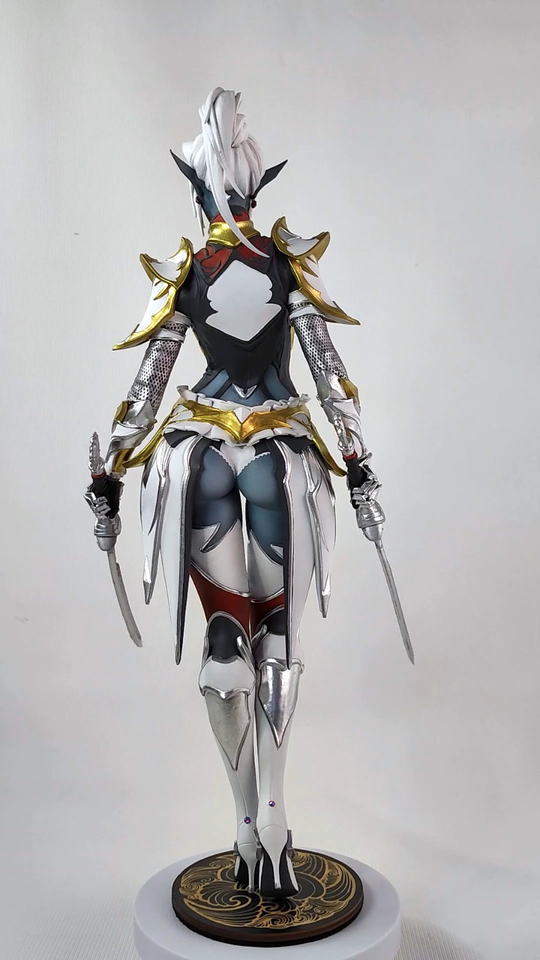 Lineage 2 dark elf figure in Majestic Light set | female warrior | 16 ...