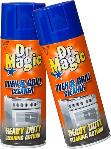 2 x Dr Magic Oven And Grill Cleaner BBQ Heavy Duty Action Cleaning ...