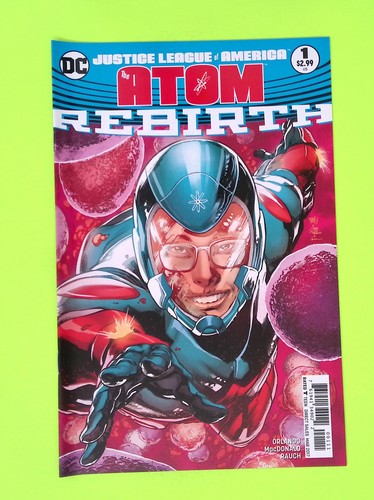 Justice League of America Atom - Rebirth #1 One-Shot 2017 DC Comics P25 ...