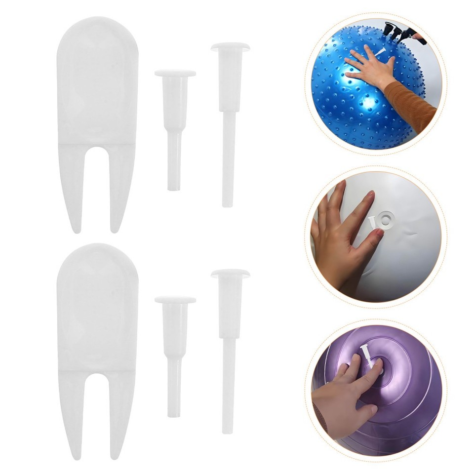 Inflatable Bed Pool Air Stopper Plug Pin Exercise Ball Replacement ...