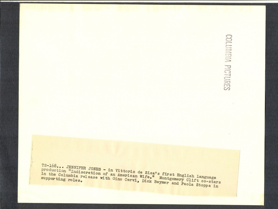 TRULY SEXY + BEAUTIFUL JANET JONES - N MINT 1954 - INDESCRETION OF ...