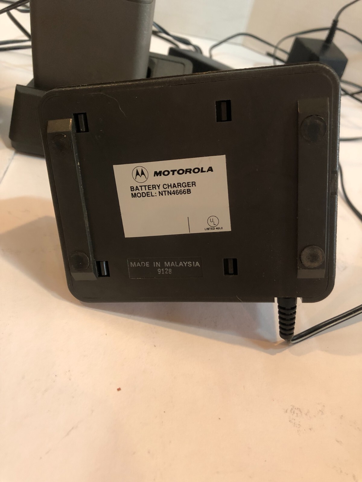 Motorola HT600 SET of 2 Way Radios with Chargers, Extra Charger & Belt ...