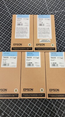 Genuine EPSON OEM T6535 LIGHT CYAN, for Epson Stylus Pro 4900 (Qty1) | eBay