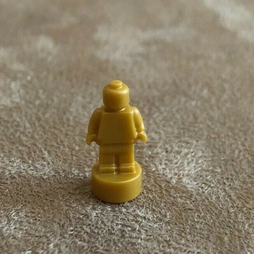 Lego Pearl Gold mini Statue Trophy microfig Ninjago City Gardens ...