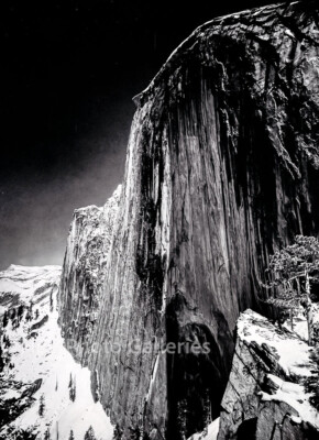 1927/70 Vintage ANSEL ADAMS Yosemite Monolith Half Dome Duotone Photo ...