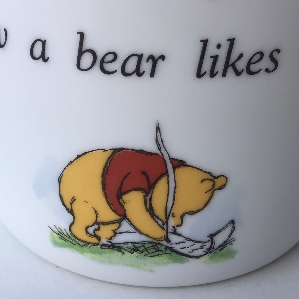 Royal Doulton Winnie the Pooh Disney Coffee Tea Mug Cup Bear Honey ...