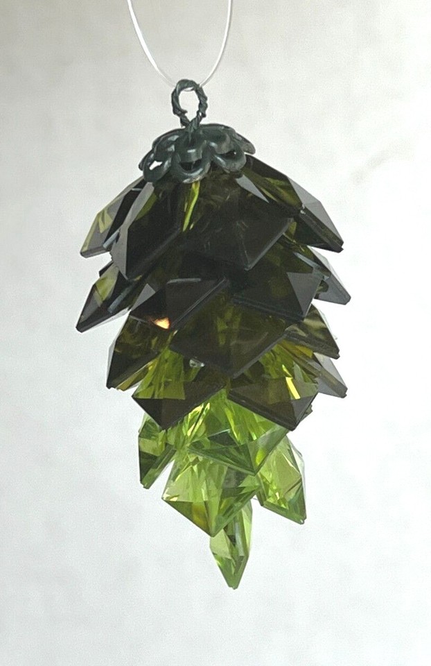Ganz Crystal Expressions Pine Cone Acrylic Ornament Pick 1 Brown Green ...