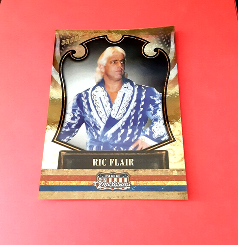 2011 PANNINI AMERICANA RIC FLAIR GOLD PROOF #37/50 ** GOLD FOIL ** | eBay