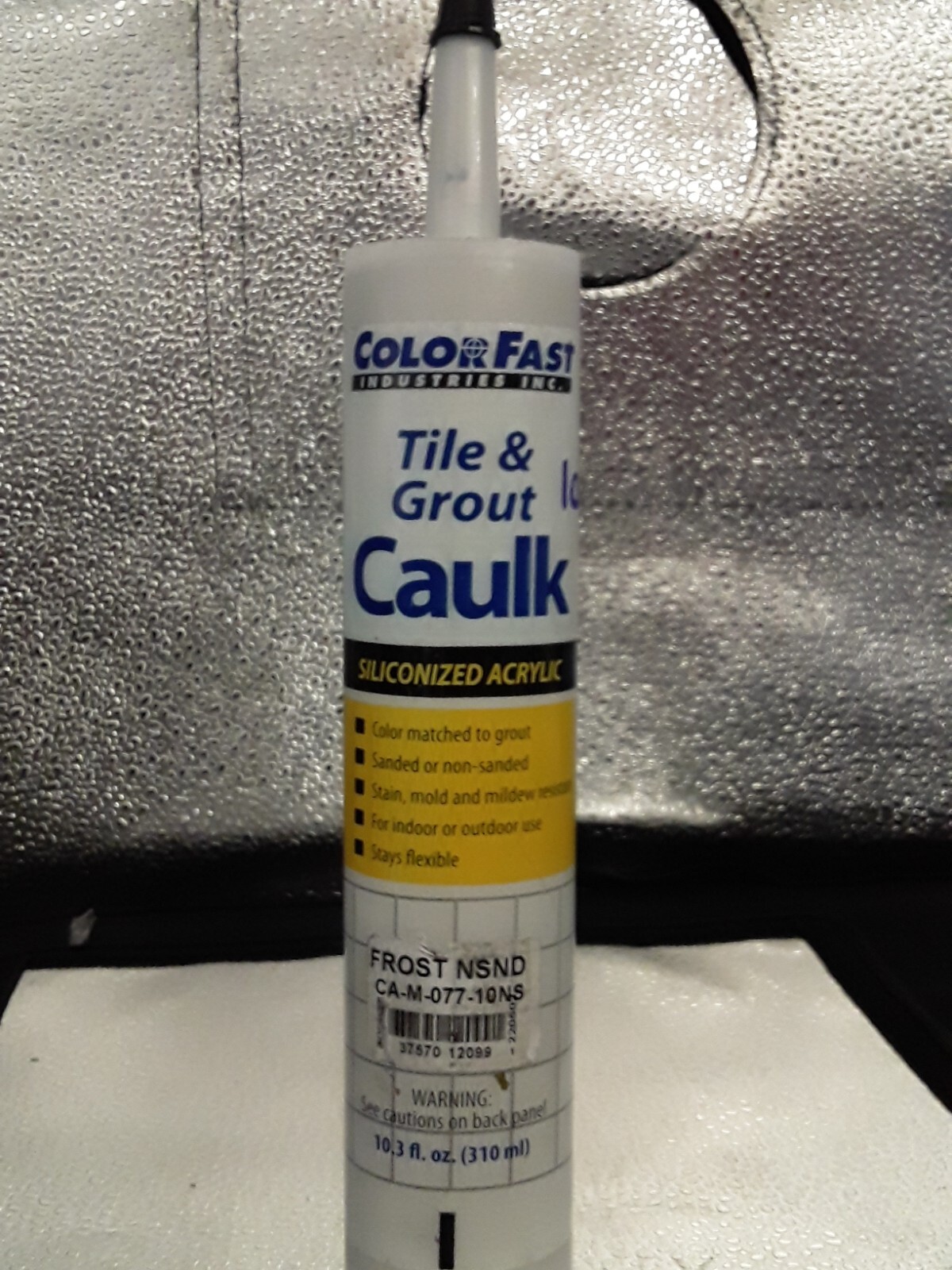 Color Fast Tile and Grout Caulk Siliconized Acrylic 10.3oz for sale ...