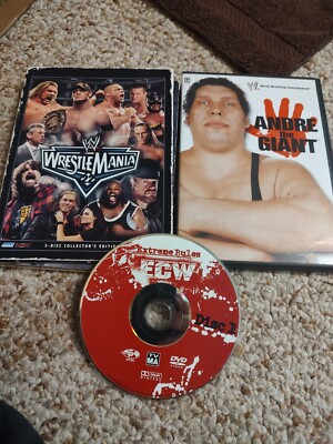WWE: WrestleMania 22 3 Disc Set + Free. ECW EXTREME RULES CD+Andre The Giant 651191945405| eBay