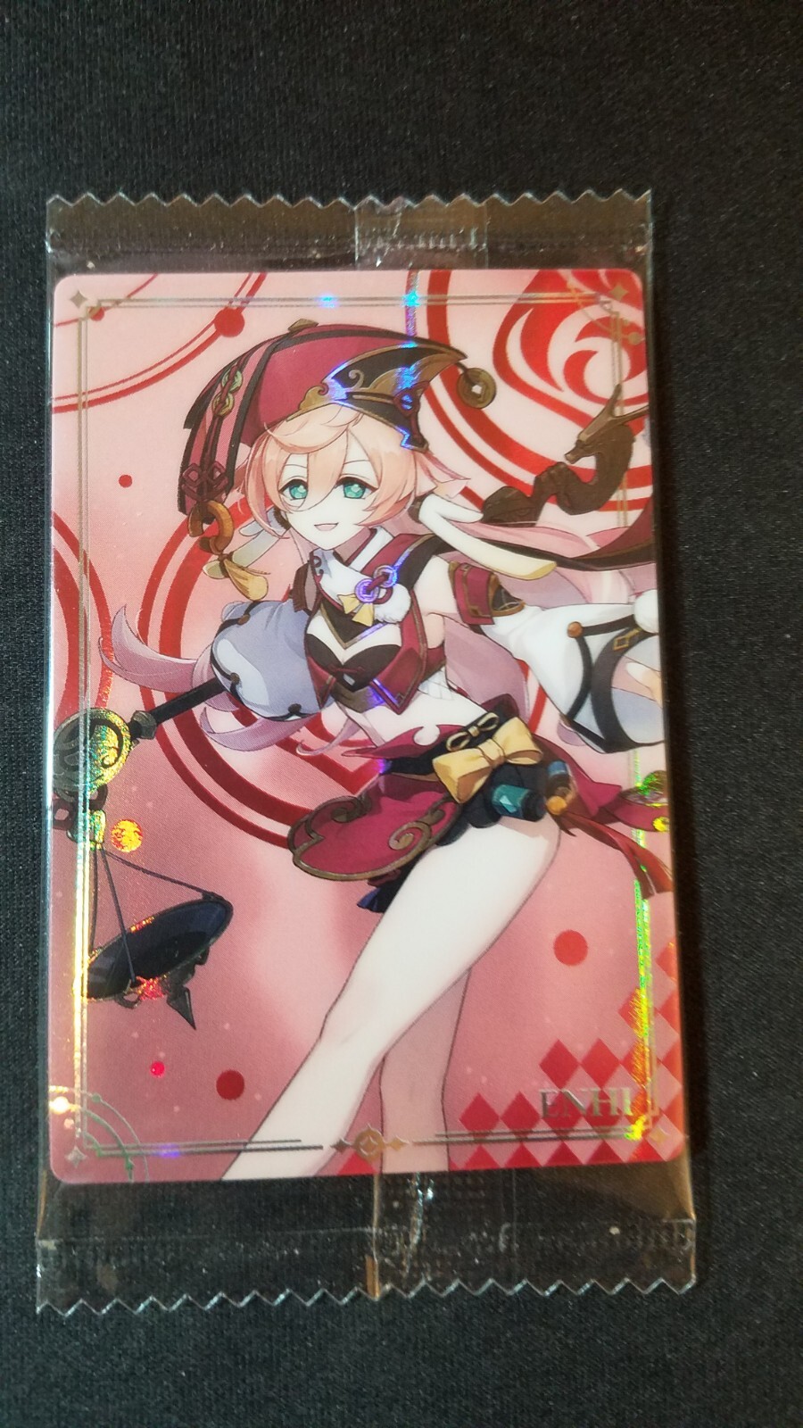 Genshin Impact - Yanfei - Bandai Wafer Foil Card - Sealed - US Seller ...